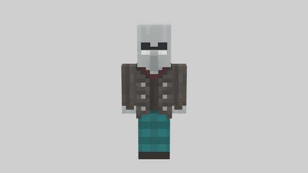 modelo 3d Minecraft Vindicator Rigged - TurboSquid 2057535