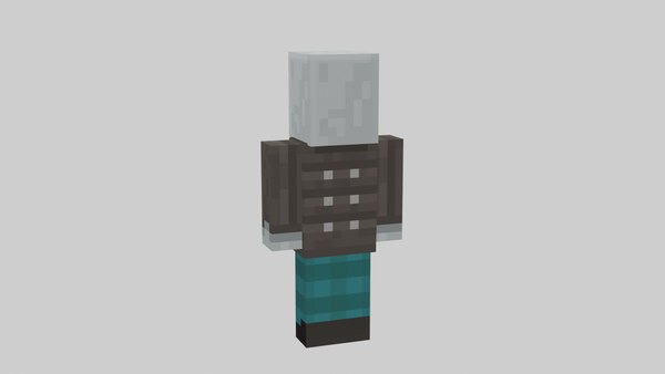 modelo 3d Minecraft Vindicator Rigged - TurboSquid 2057535