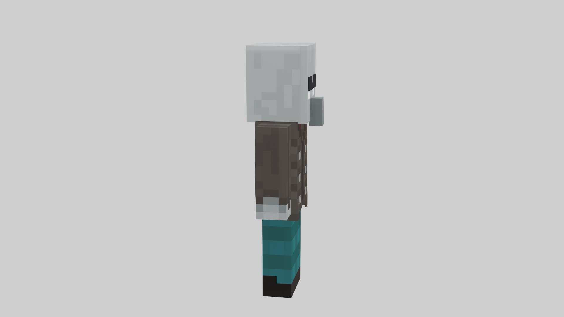 3D model Minecraft Vindicator Rigged - TurboSquid 2057535