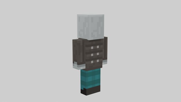 modelo 3d Minecraft Vindicator Rigged - TurboSquid 2057535