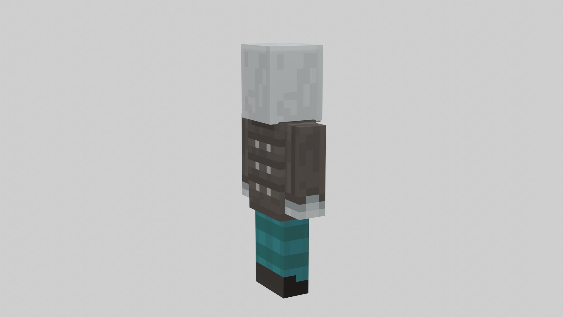 3D model Minecraft Vindicator Rigged - TurboSquid 2057535
