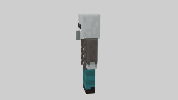 modelo 3d Minecraft Vindicator Rigged - TurboSquid 2057535