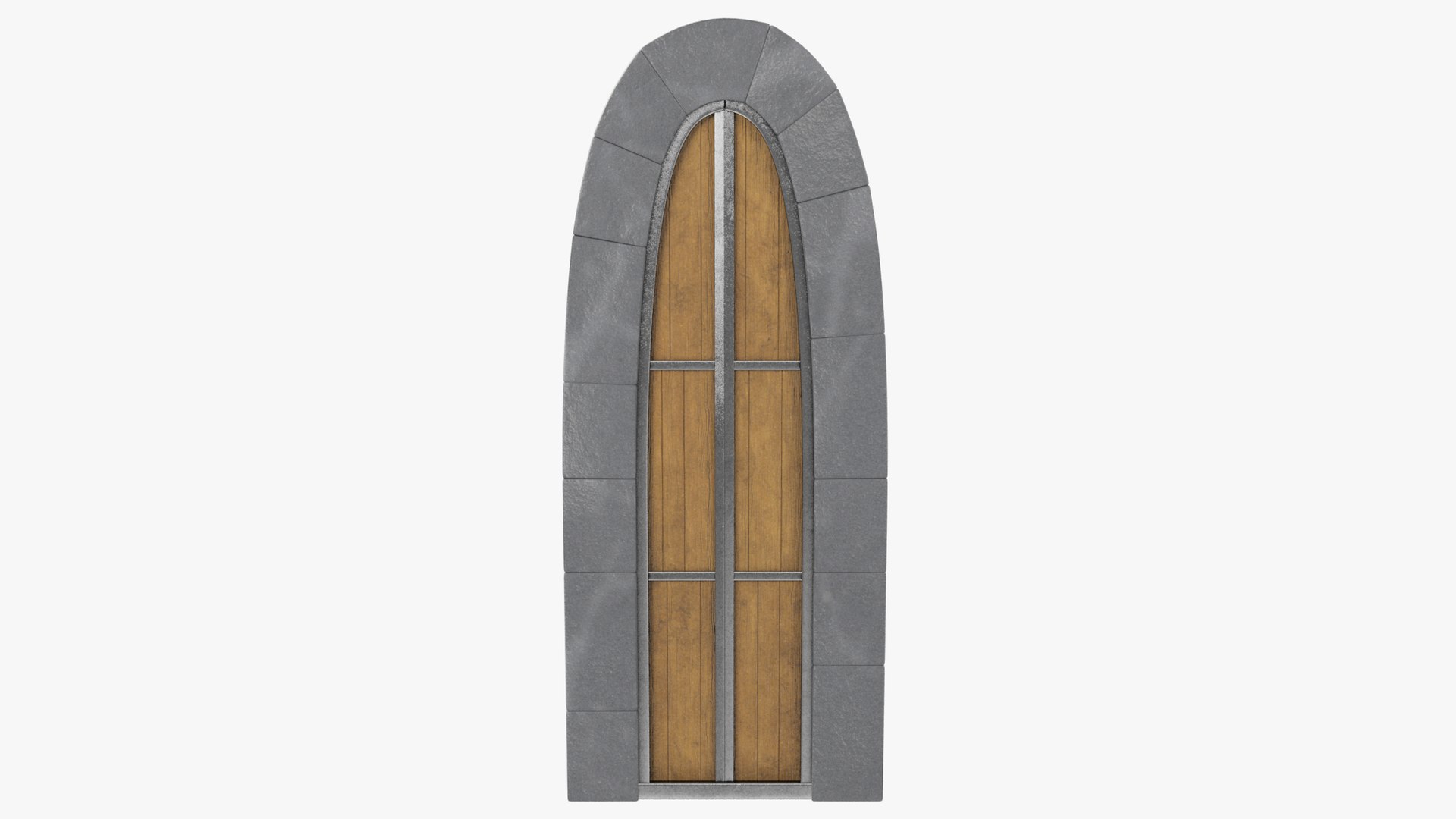 3D stylized old castle windows model - TurboSquid 1672344