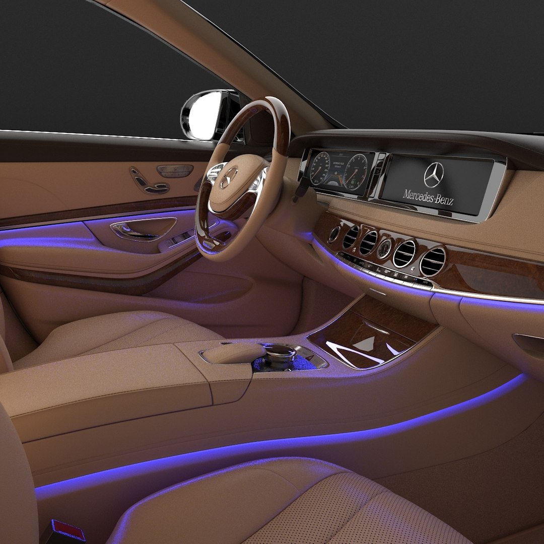 2018 Mercedes Benz S-class 3D - TurboSquid 1257188