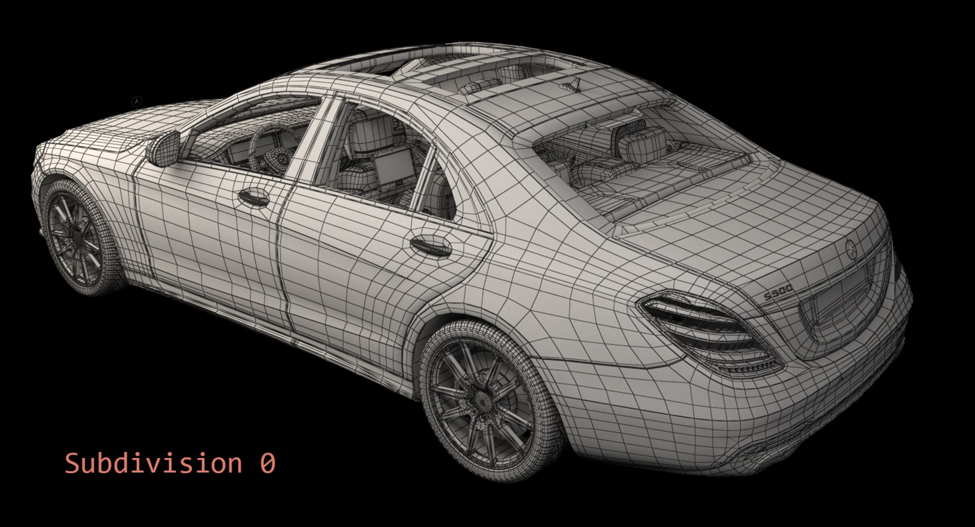 2018 Mercedes Benz S-class 3D - TurboSquid 1257188