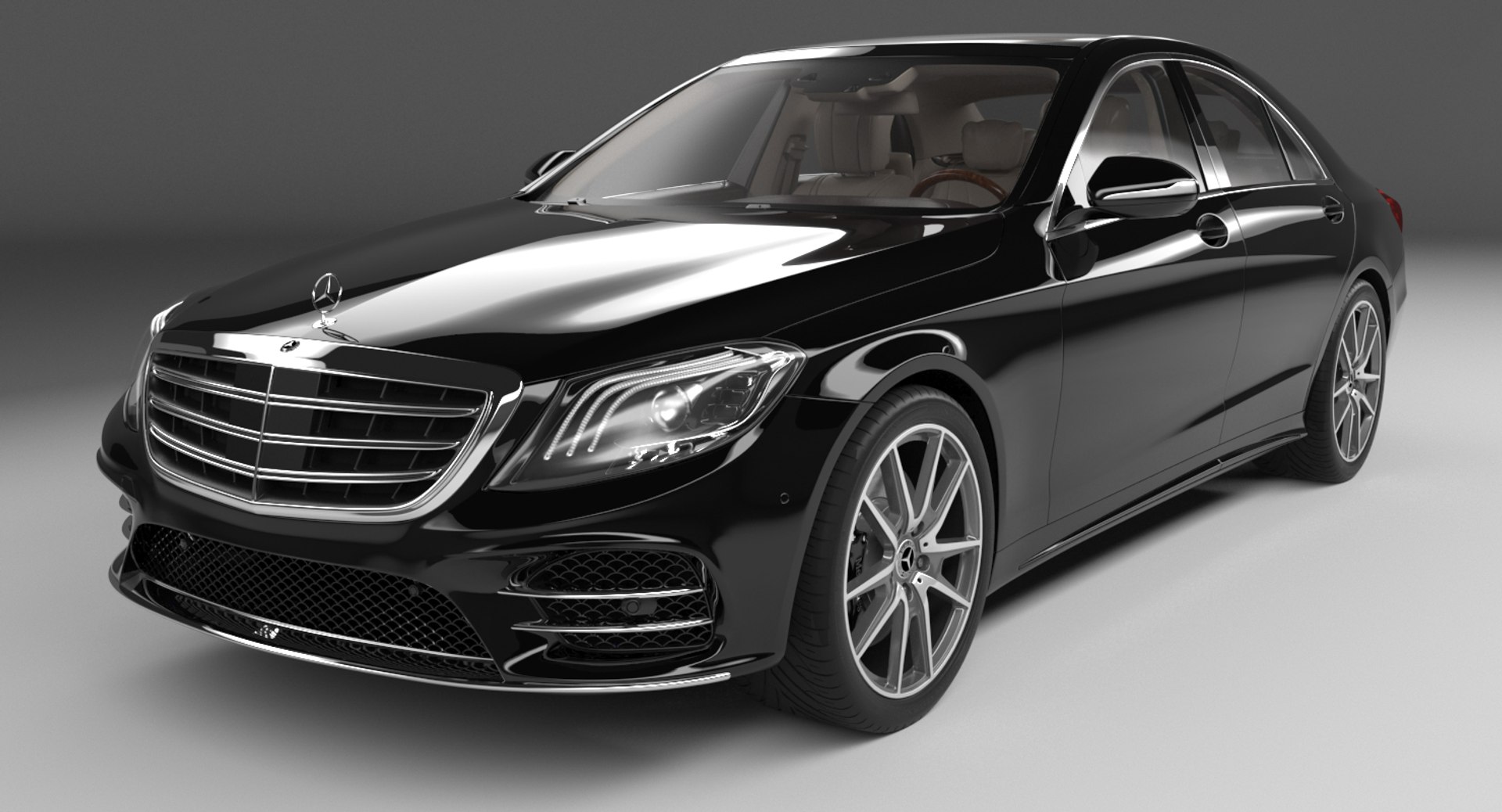 2018 Mercedes Benz S-class 3D - TurboSquid 1257188
