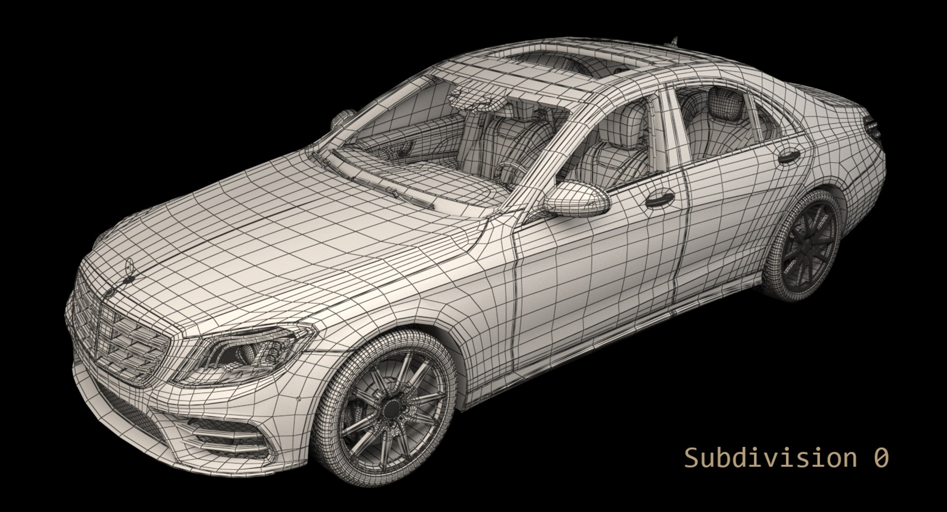 2018 Mercedes Benz S-class 3D - TurboSquid 1257188