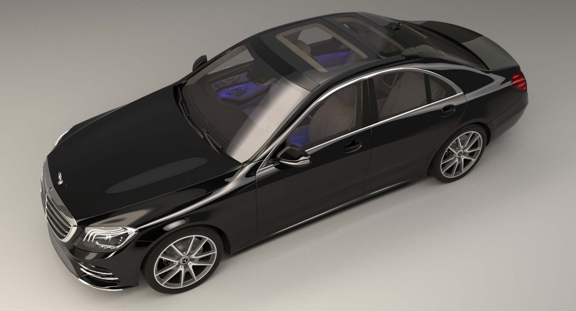 2018 Mercedes Benz S-class 3D - TurboSquid 1257188