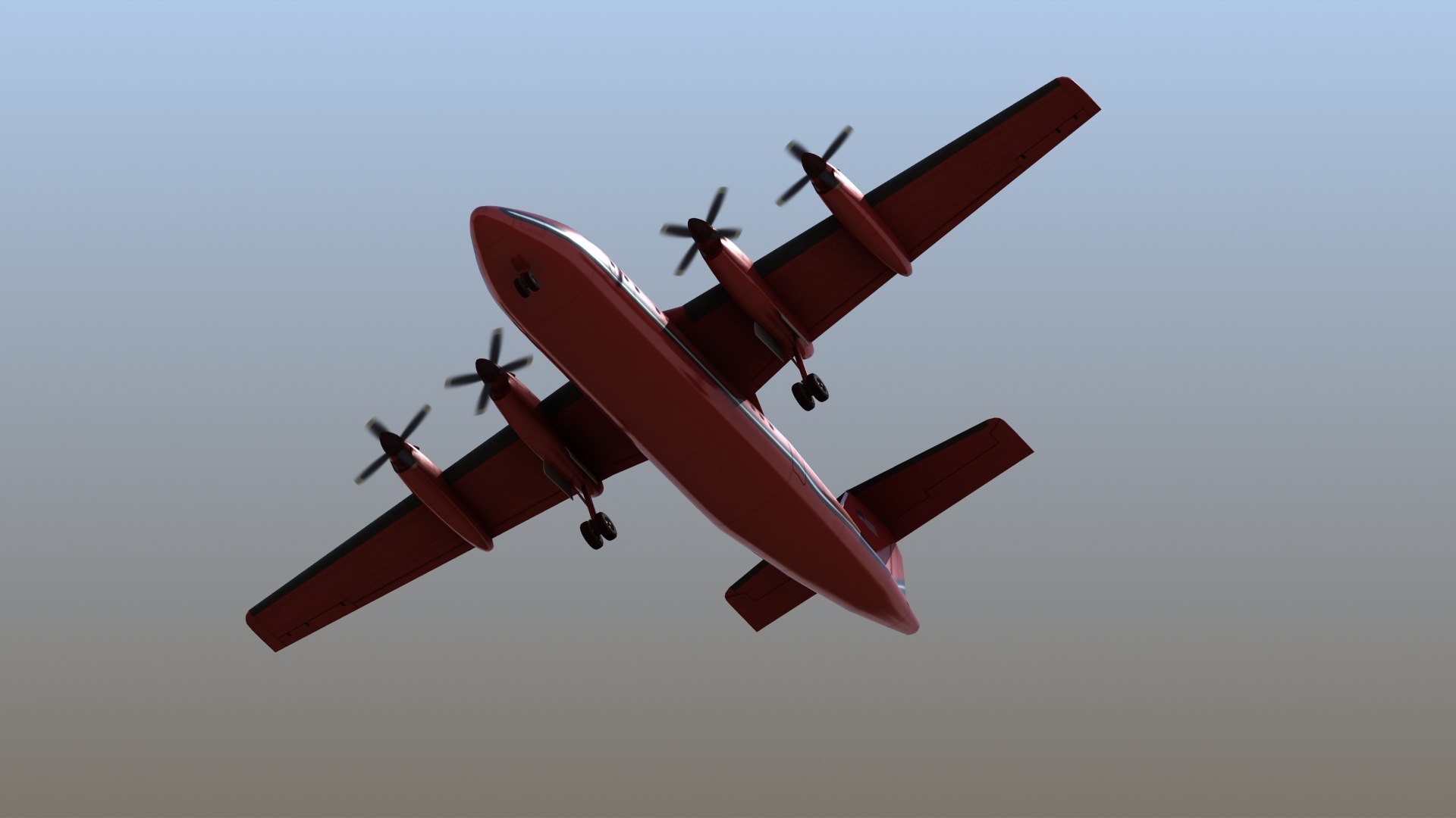 Dash-7 Aircraft 3D Model - TurboSquid 1651995