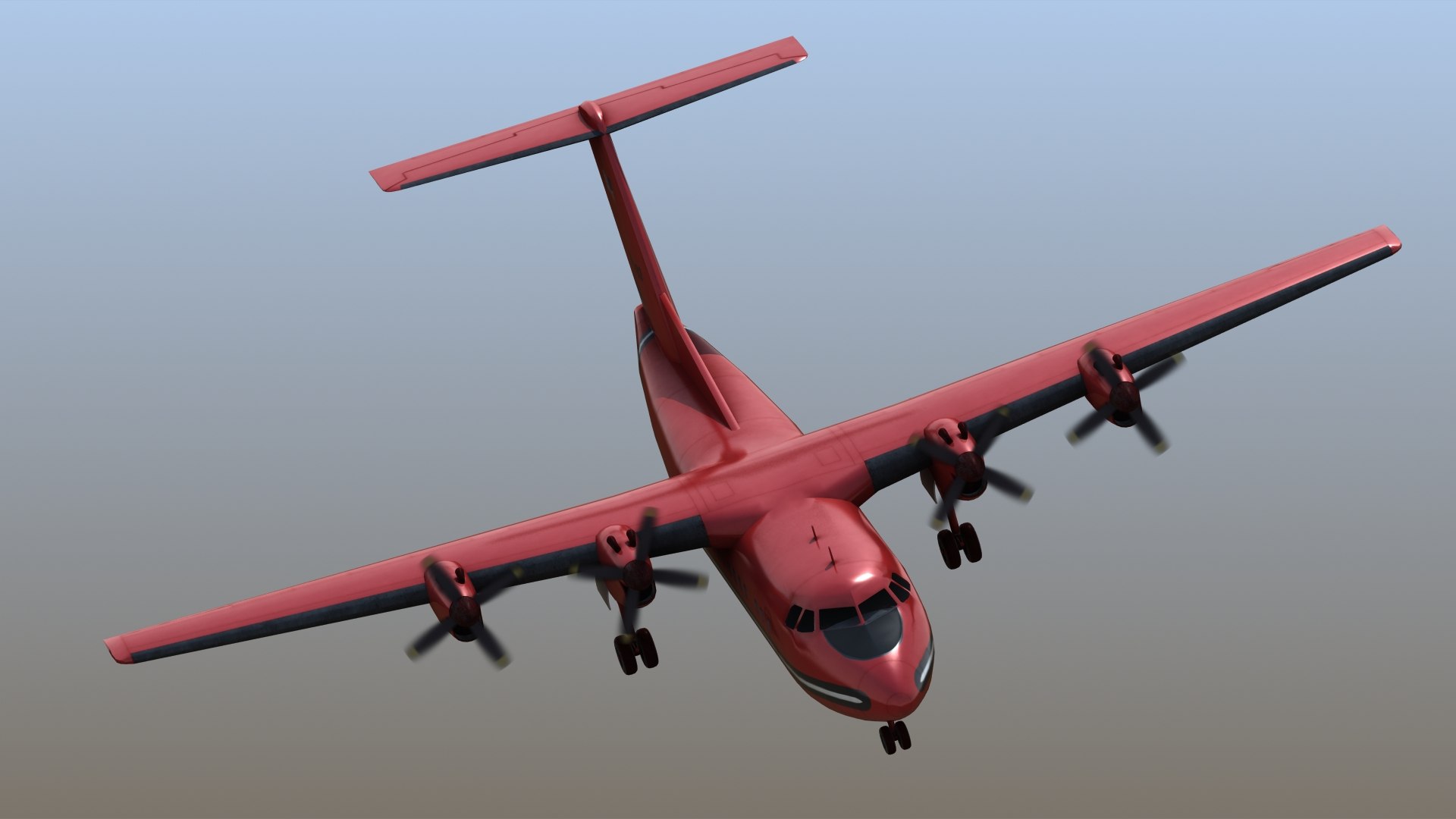 Dash-7 Aircraft 3D Model - TurboSquid 1651995
