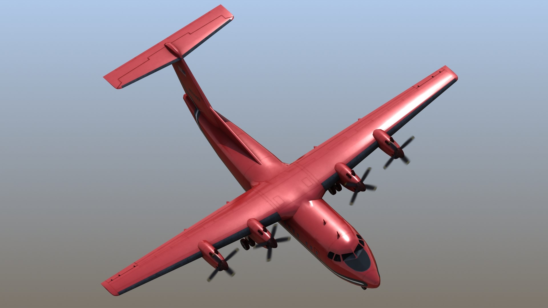 Dash-7 Aircraft 3D Model - TurboSquid 1651995
