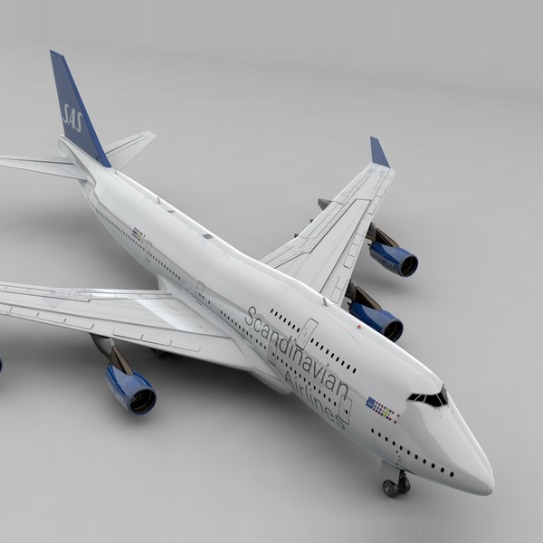 Boeing 747-400 3D Models for Download | TurboSquid