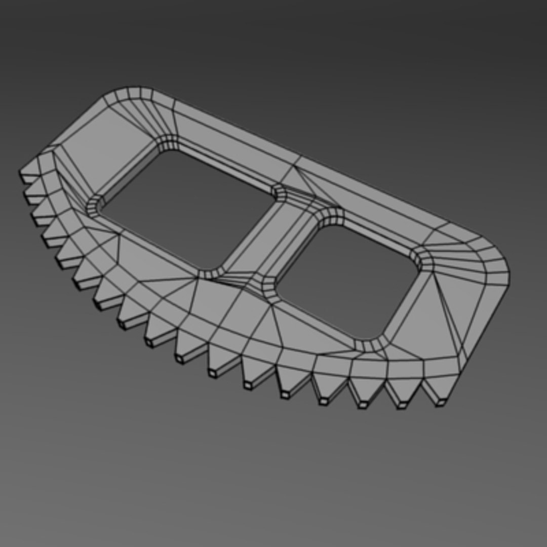 3d Metal Component Model