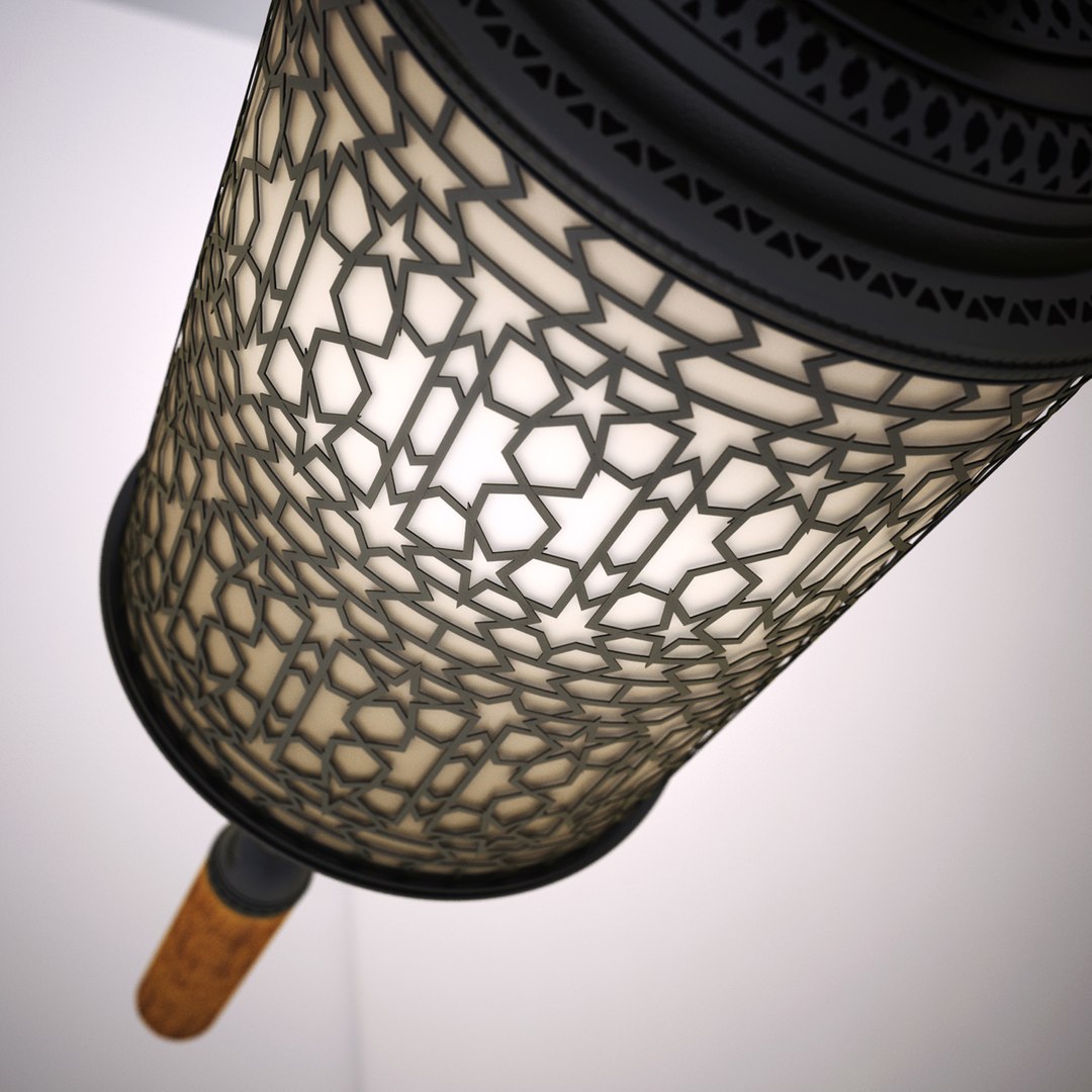 Arabic Middle Eastern Light 3d Model