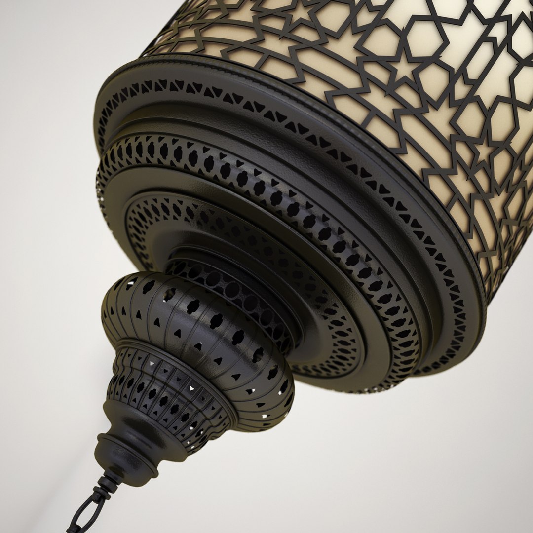 Arabic Middle Eastern Light 3d Model