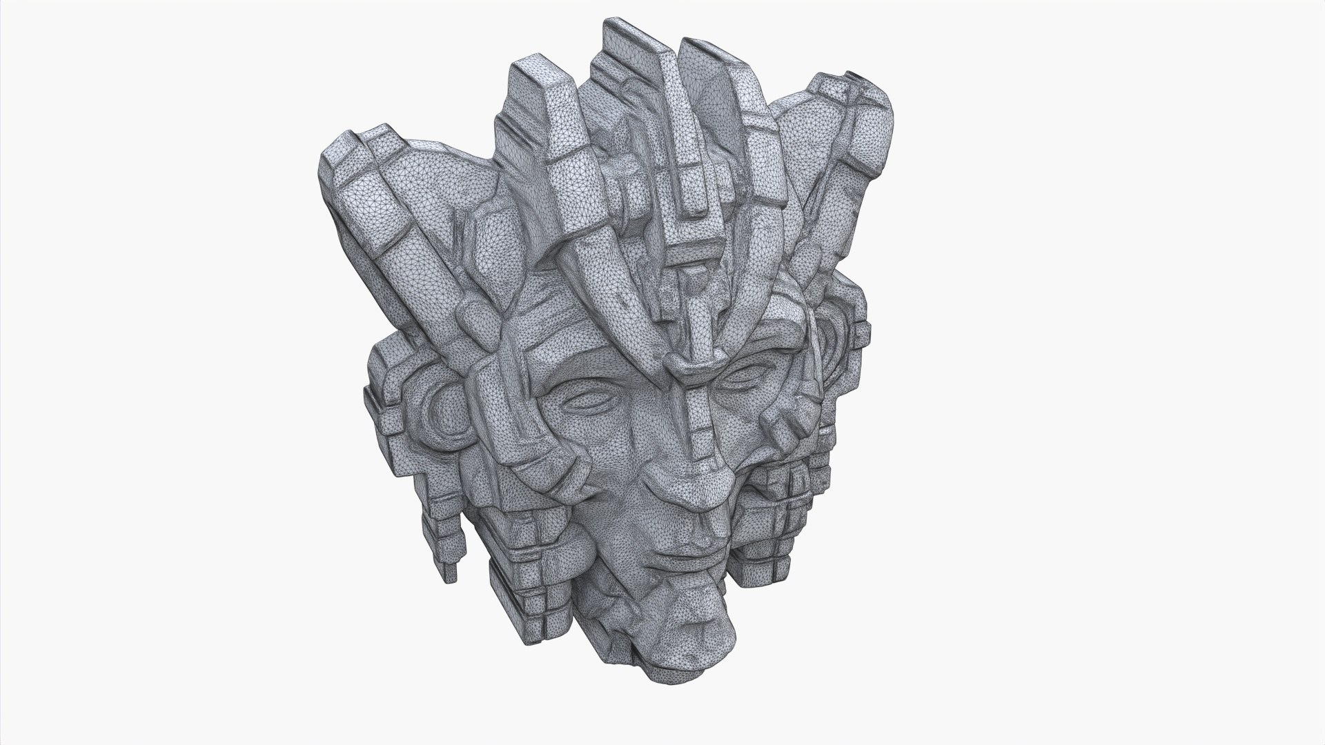 3D Aztec Masks 12 - TurboSquid 2203617