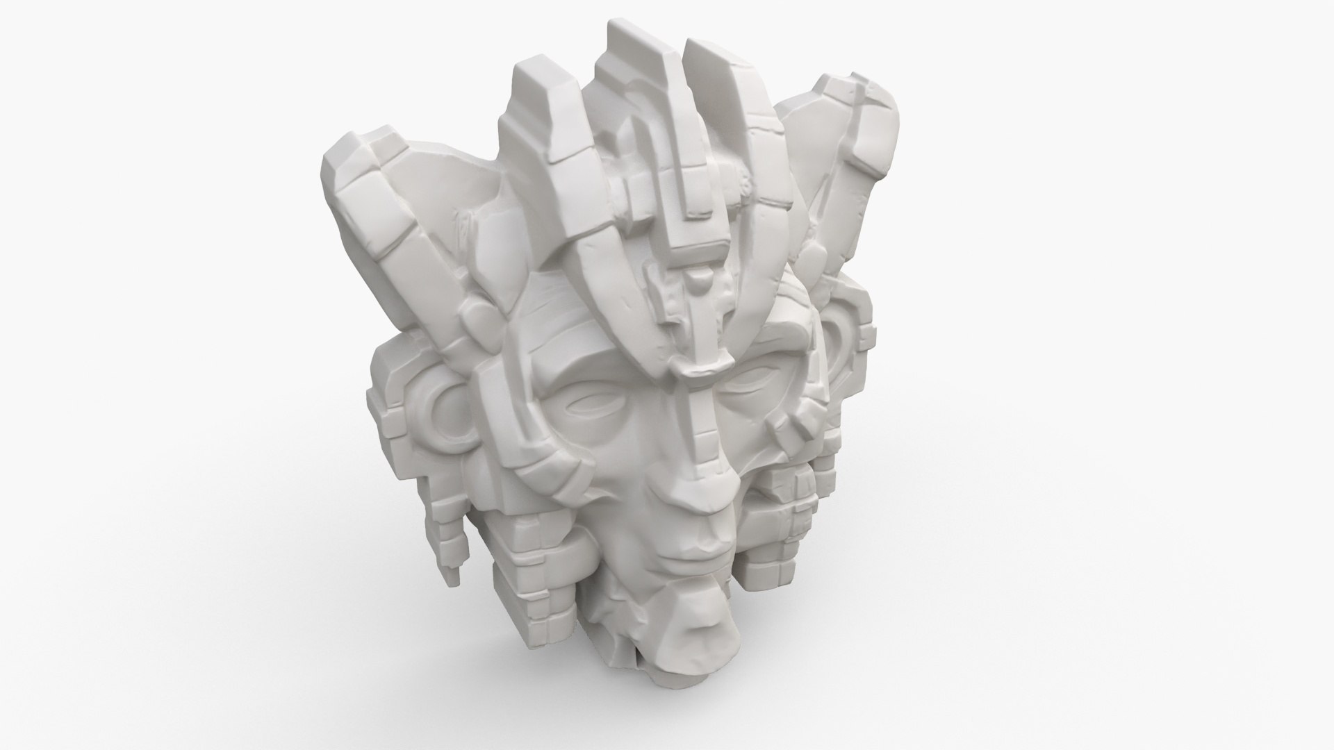 3D Aztec Masks 12 - TurboSquid 2203617