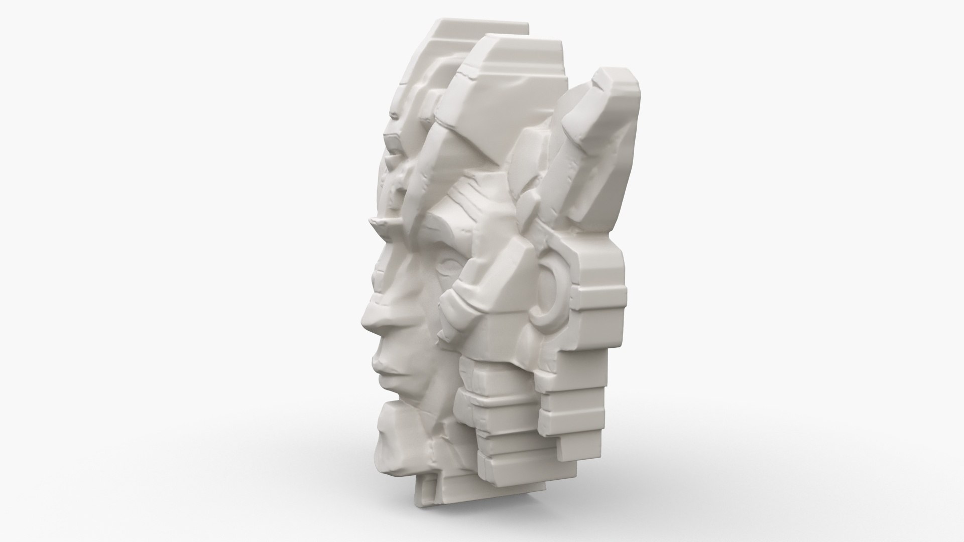 3D Aztec Masks 12 - TurboSquid 2203617