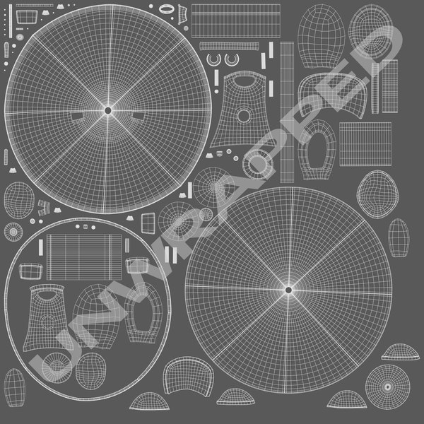 Princess Peach Weapon Character Super Mario Sparks of Hope 3D ...