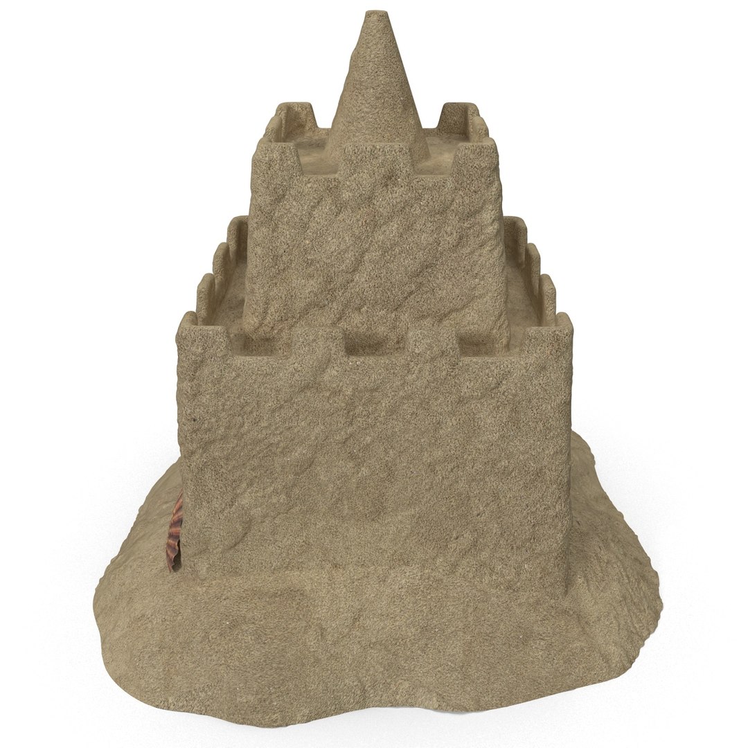 Sand Castle 3d C4d