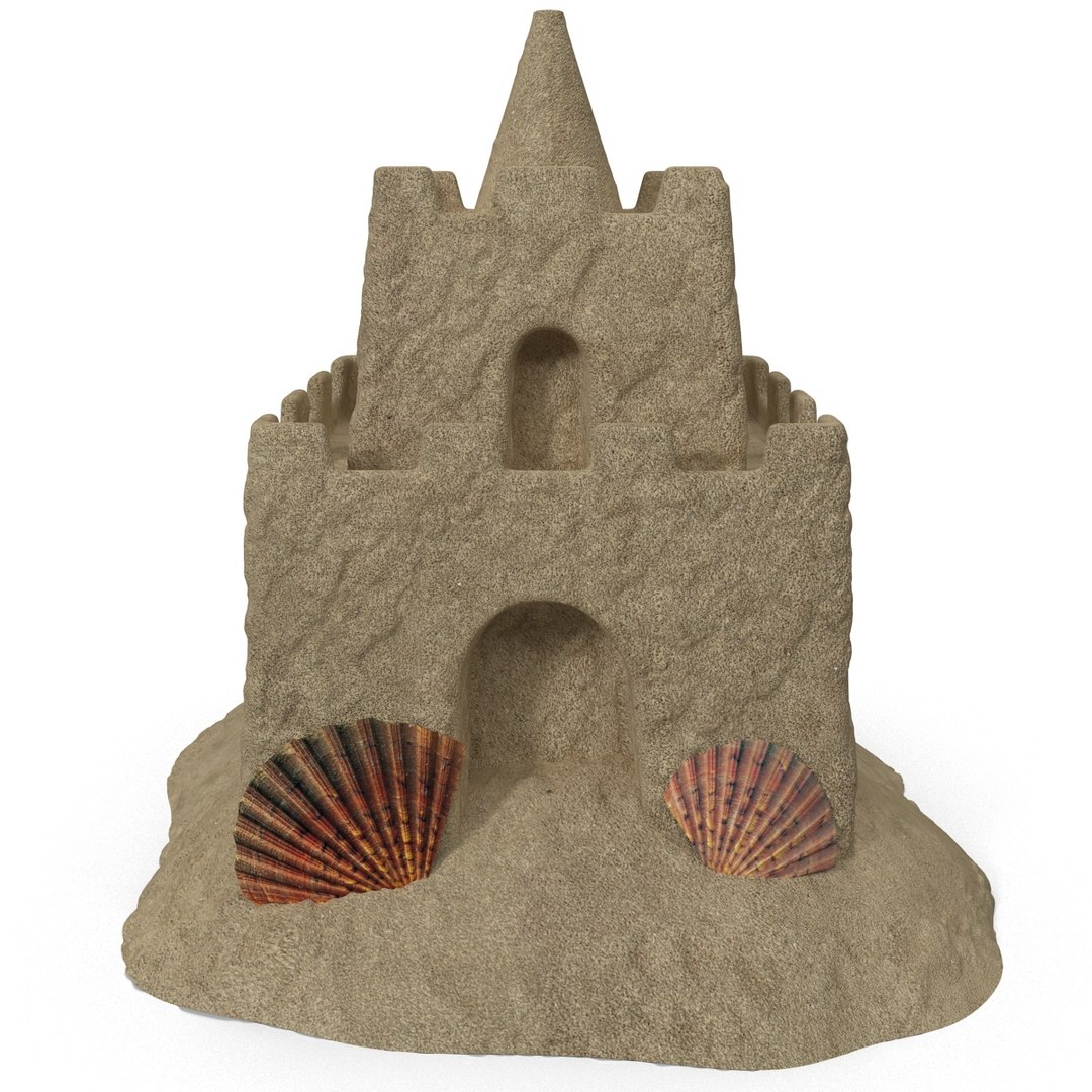 Sand Castle 3d C4d