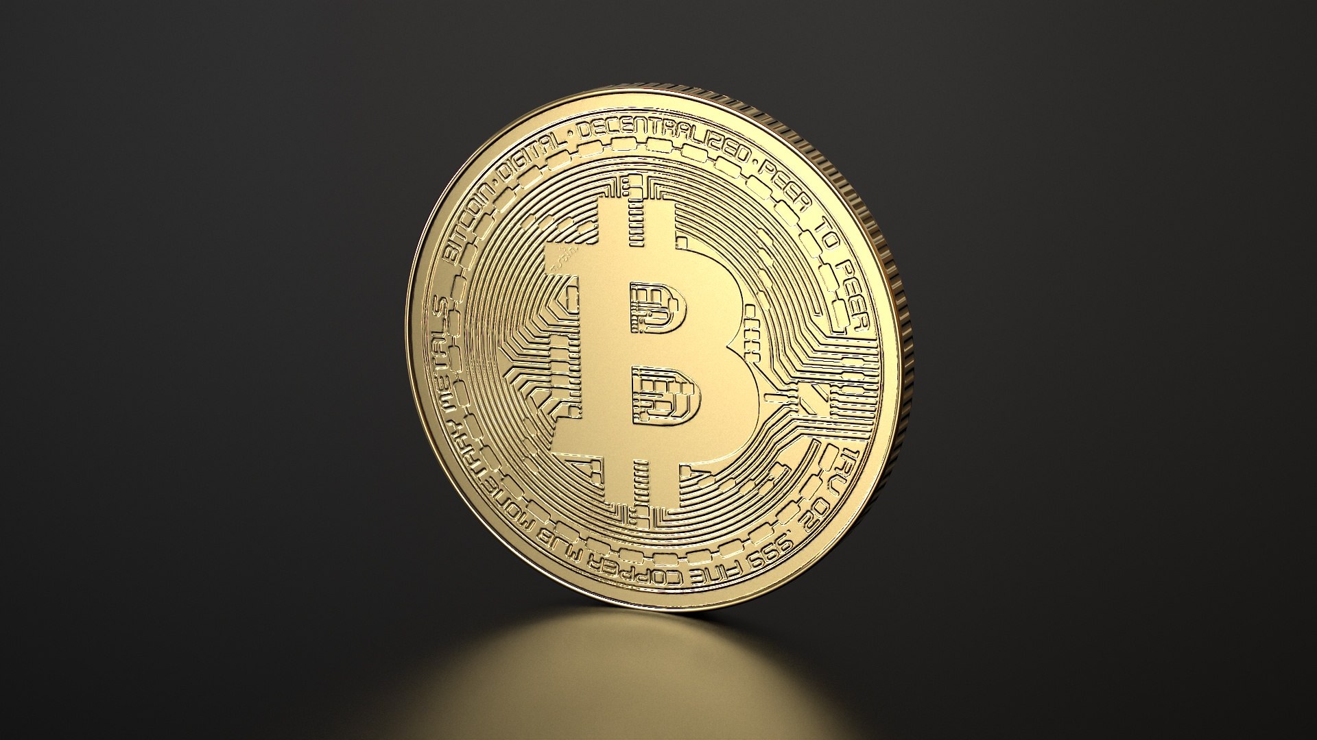 Bitcoin 3D Model - TurboSquid 2000240