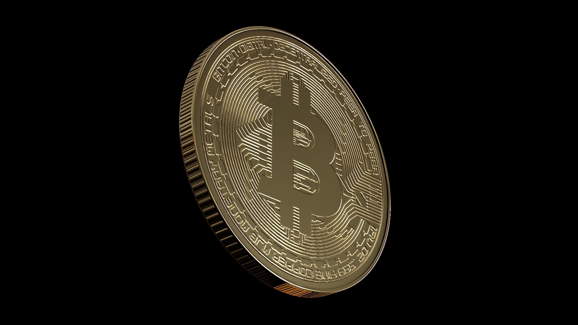 Bitcoin 3D Model - TurboSquid 2000240