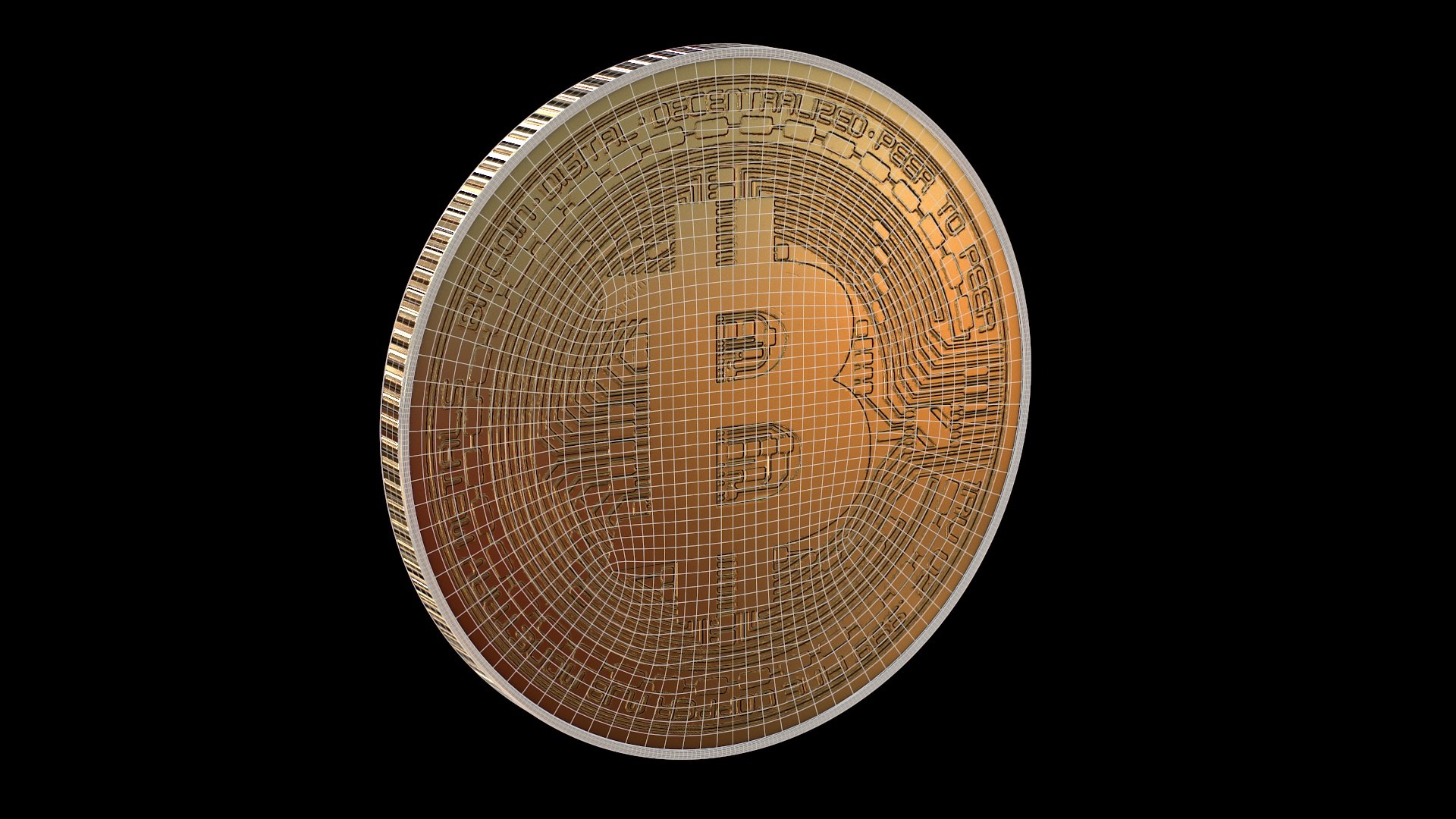 Bitcoin 3D Model - TurboSquid 2000240