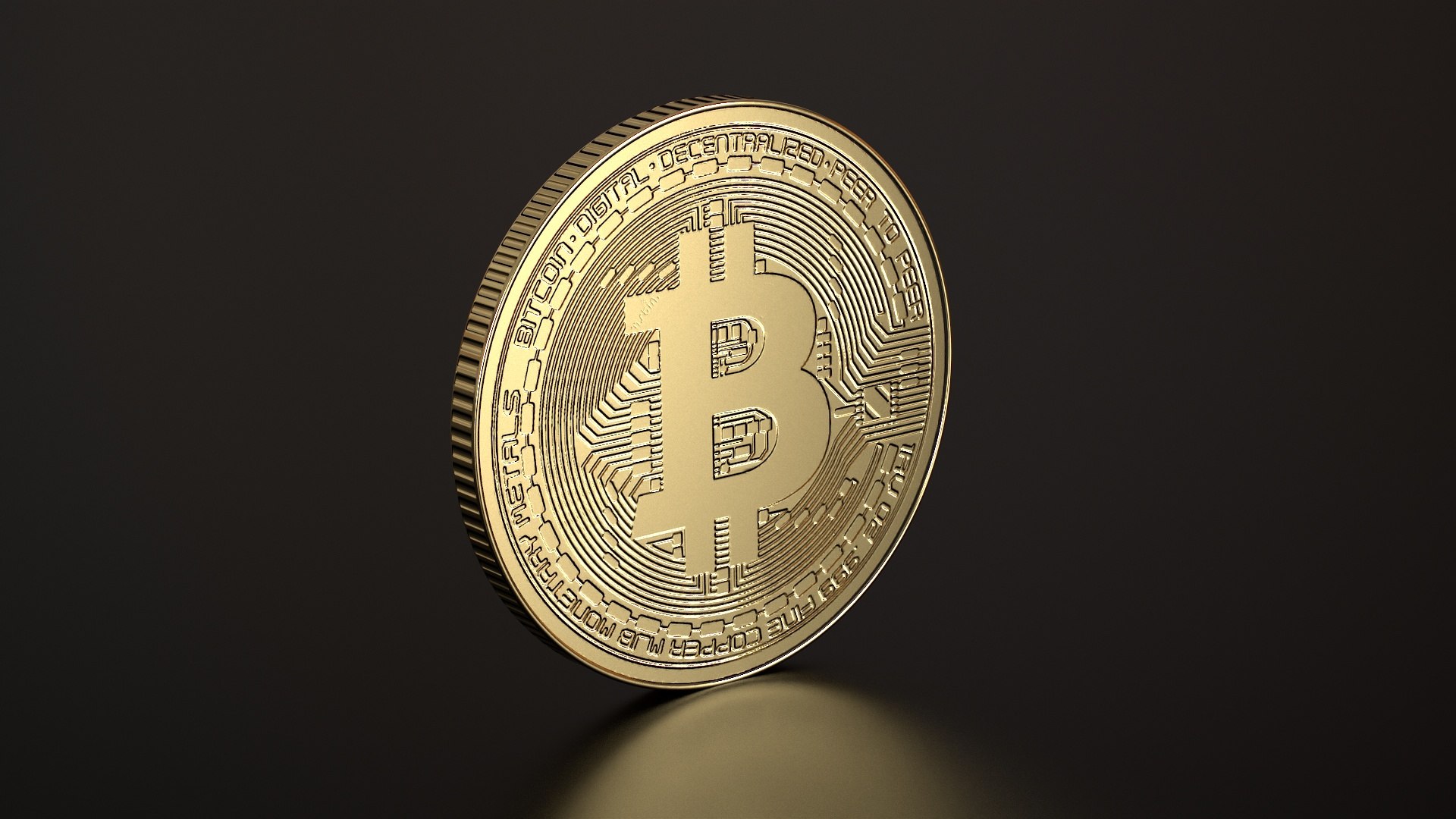 Bitcoin 3D Model - TurboSquid 2000240