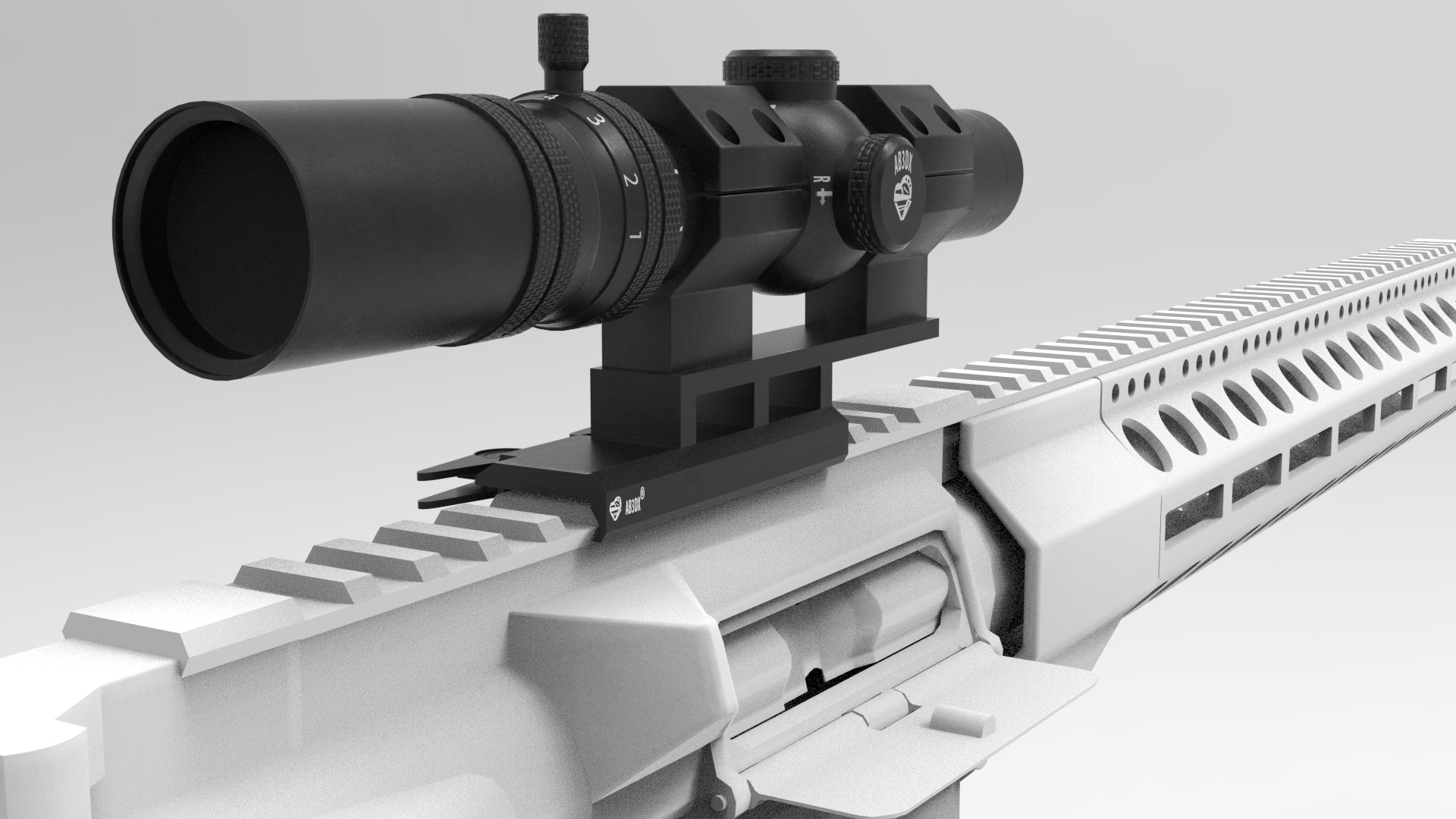 3D Model Nightforce ATACR - TurboSquid 1817881