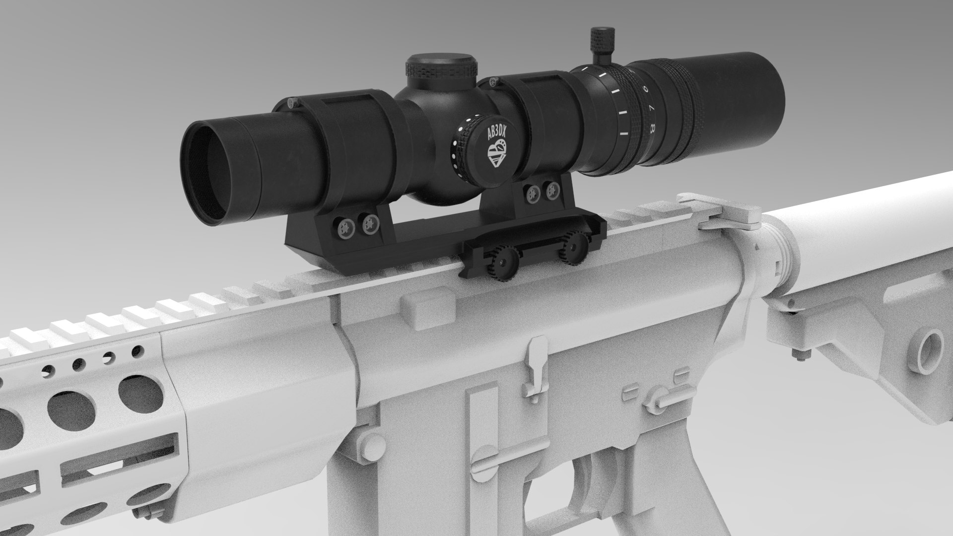 3D Model Nightforce ATACR - TurboSquid 1817881