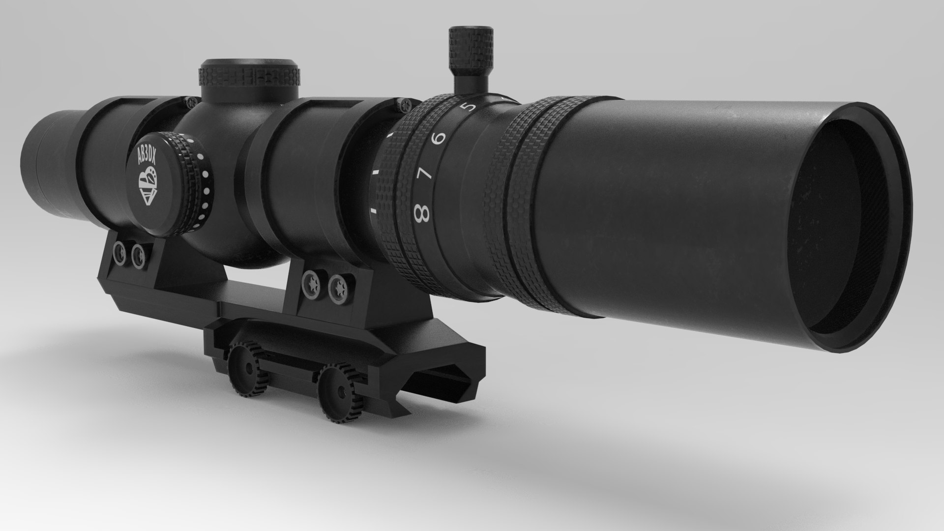 3D Model Nightforce ATACR - TurboSquid 1817881