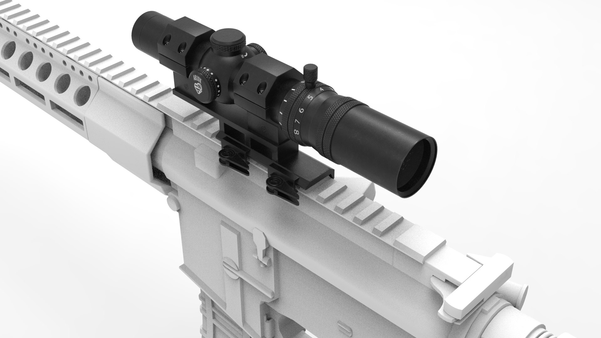 3D Model Nightforce ATACR - TurboSquid 1817881