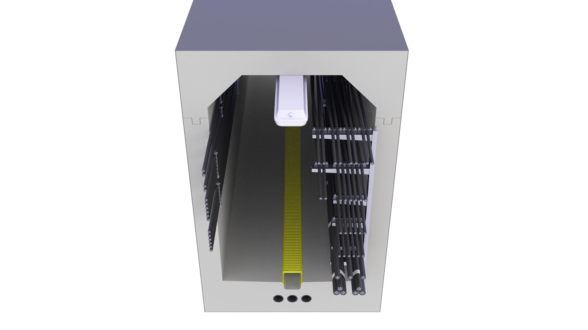 3D Precast Utility Tunnels Cross-section V4 Model - TurboSquid 2415299