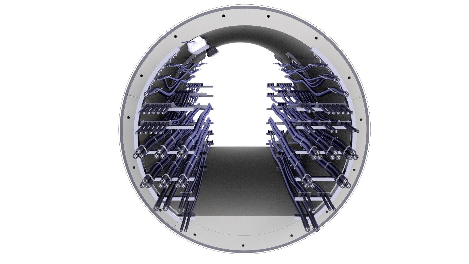 3D Precast Utility Tunnels Cross-section V4 Model - TurboSquid 2415299