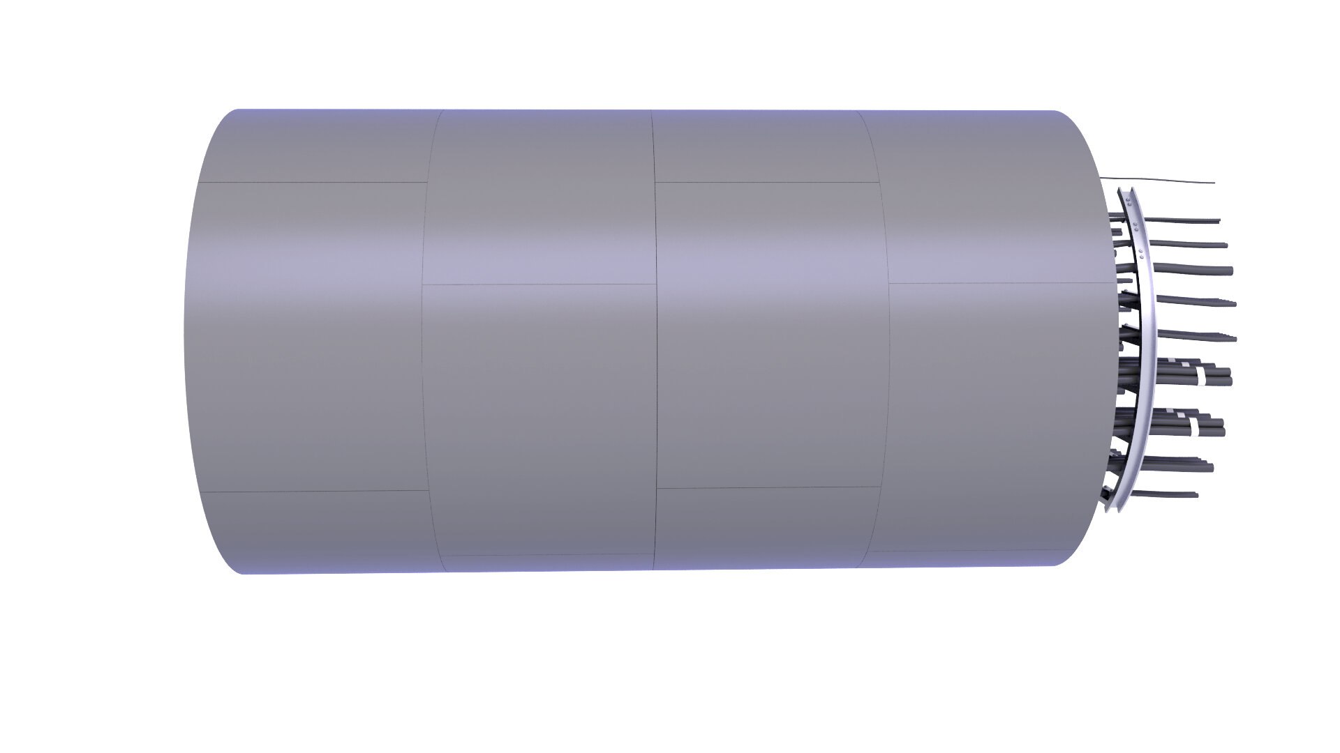 3D Precast Utility Tunnels Cross-section V4 Model - TurboSquid 2415299