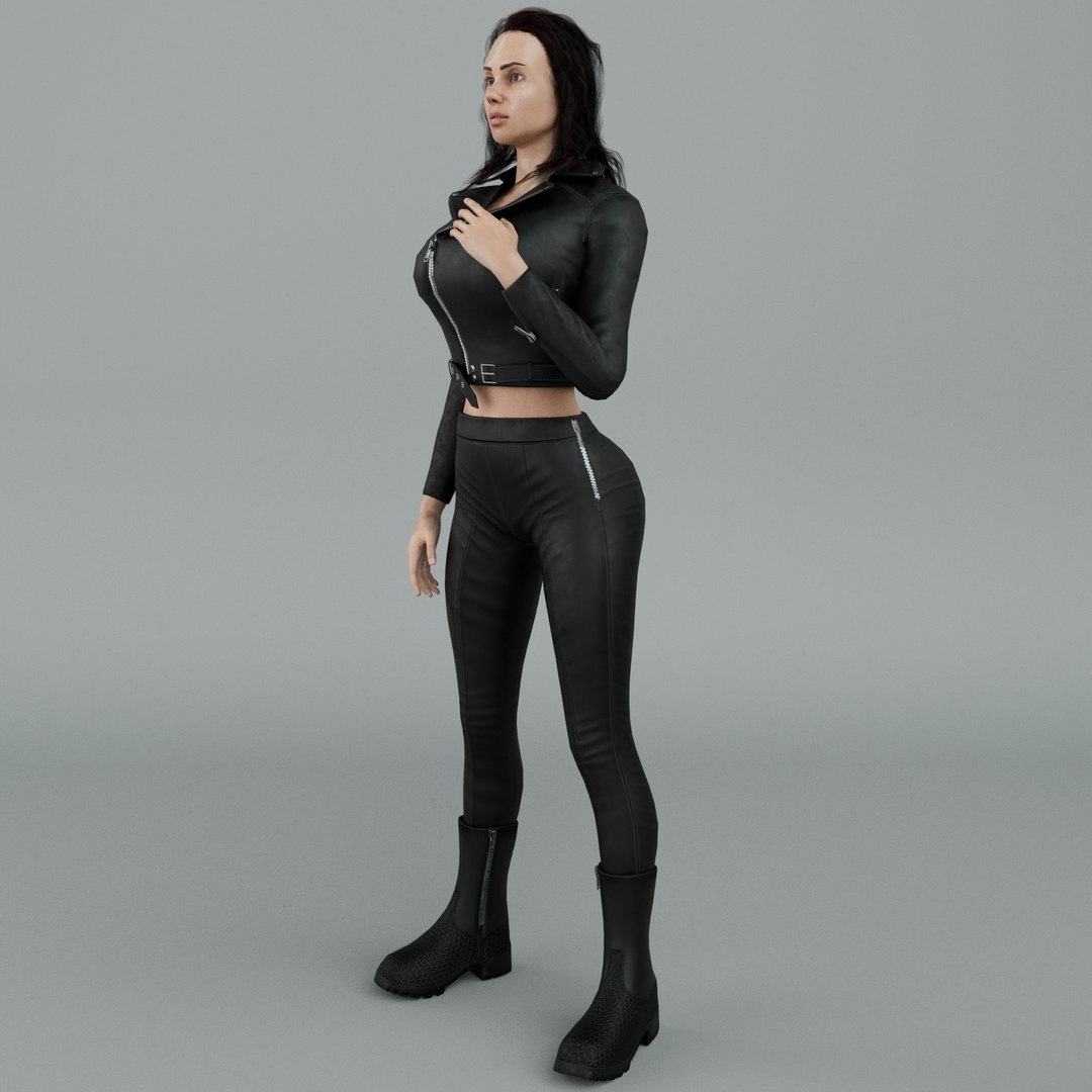 3D Model Female Rigged - TurboSquid 1969558