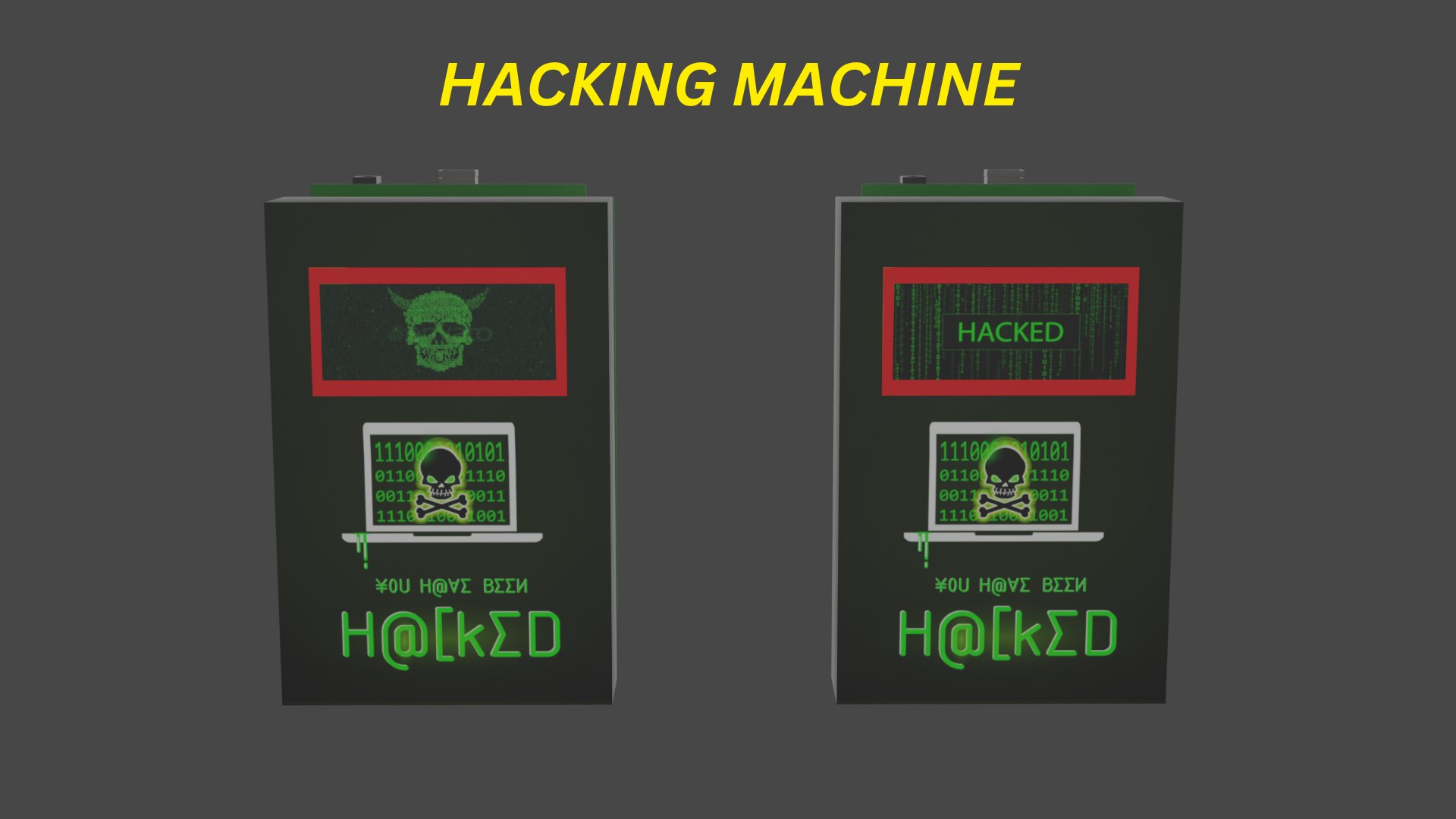 HACKING MACHINE JUST CONNECT TO HACK IT BLENDER 3D Model - TurboSquid ...