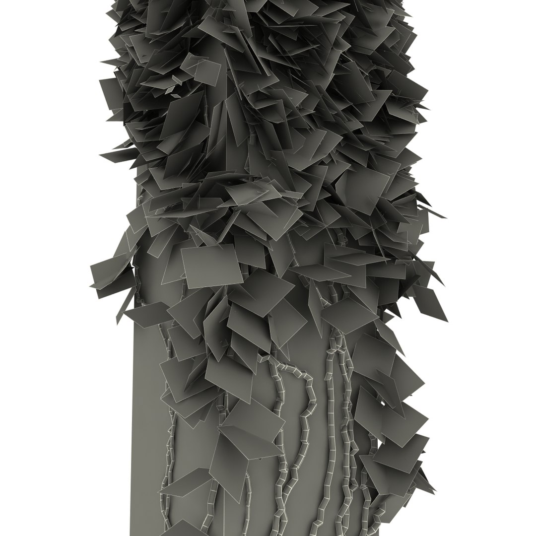 Column Ivy V1 3d Max