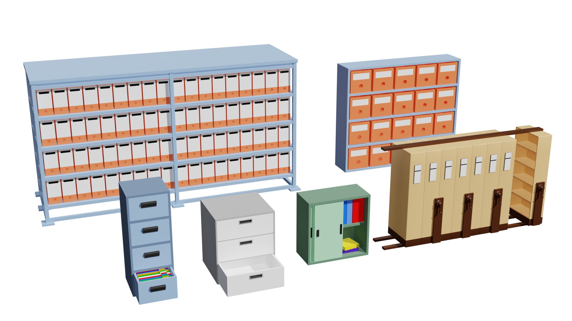 Archive Kit Package 3D Model - TurboSquid 2274751