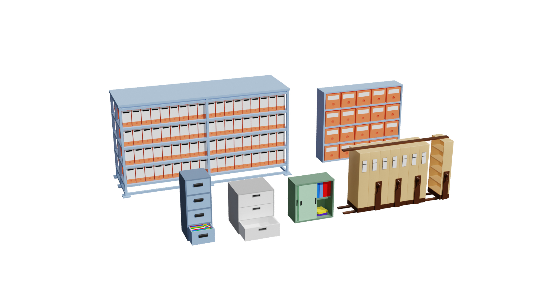 Archive Kit Package 3D Model - TurboSquid 2274751