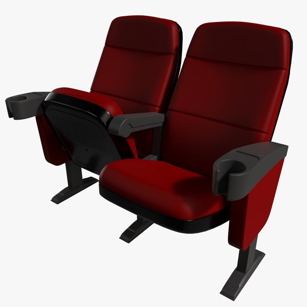 modelo 3d Silla de cine - TurboSquid 1343080