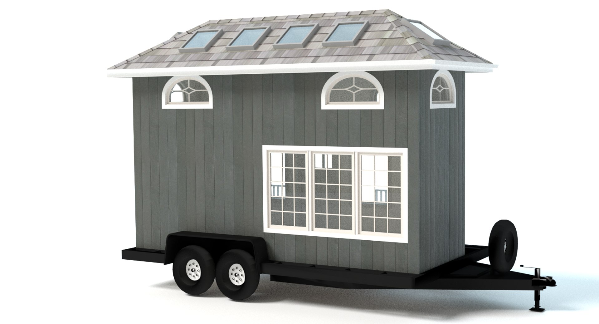 3d Model Tiny House Trailer