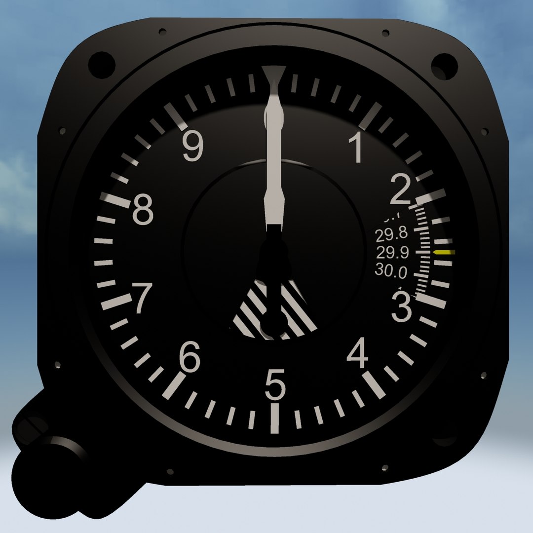Air Craft Altimeter Instrument Max