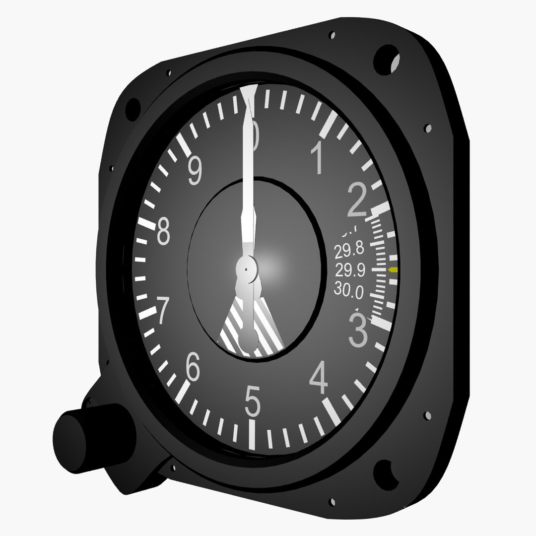Air Craft Altimeter Instrument Max