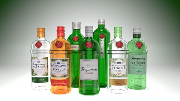 3D tanqueray classic model - TurboSquid 1573159