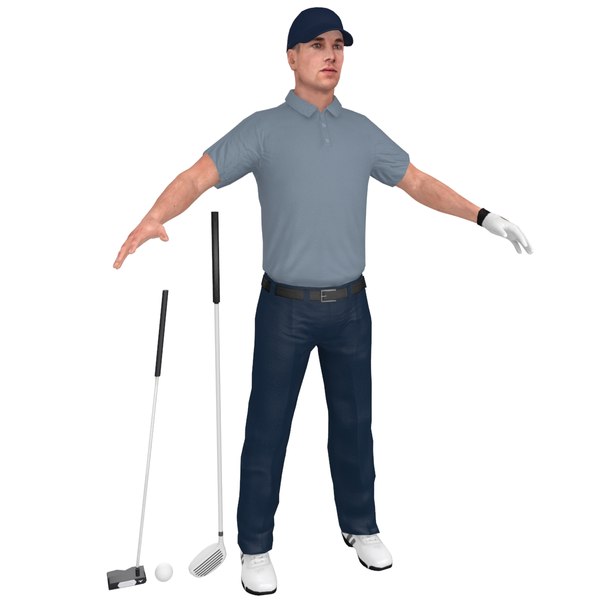 Golfer 3D Models for Download | TurboSquid