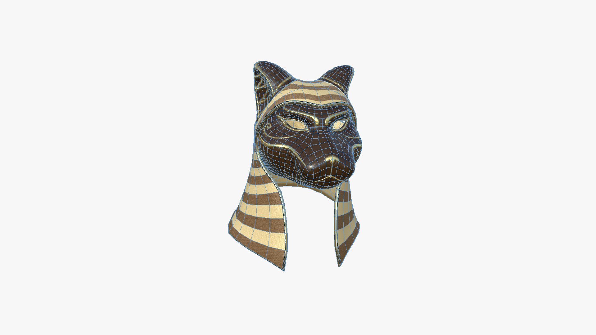 Bastet Mask A06 - Egyptian Gods Character Clothing 3D - TurboSquid 2199911