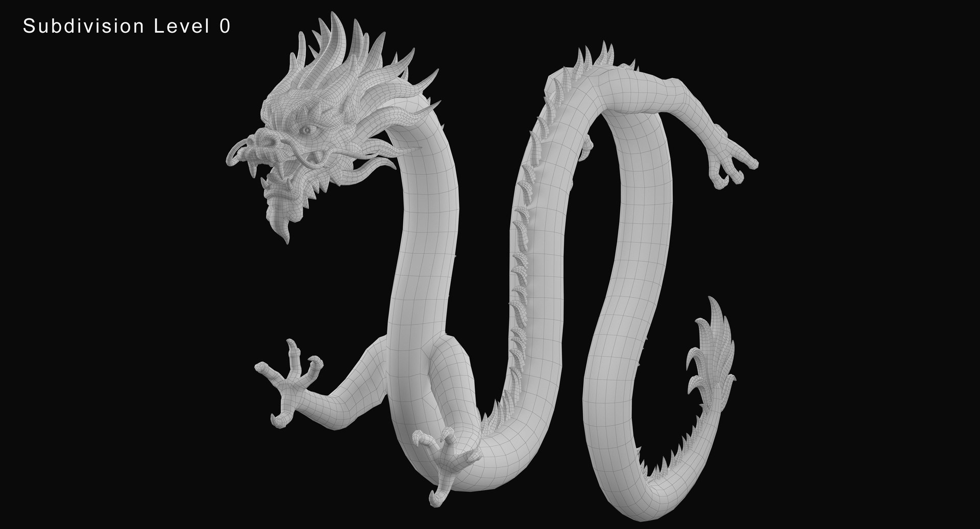 3D chinese dragon rig model - TurboSquid 1244871