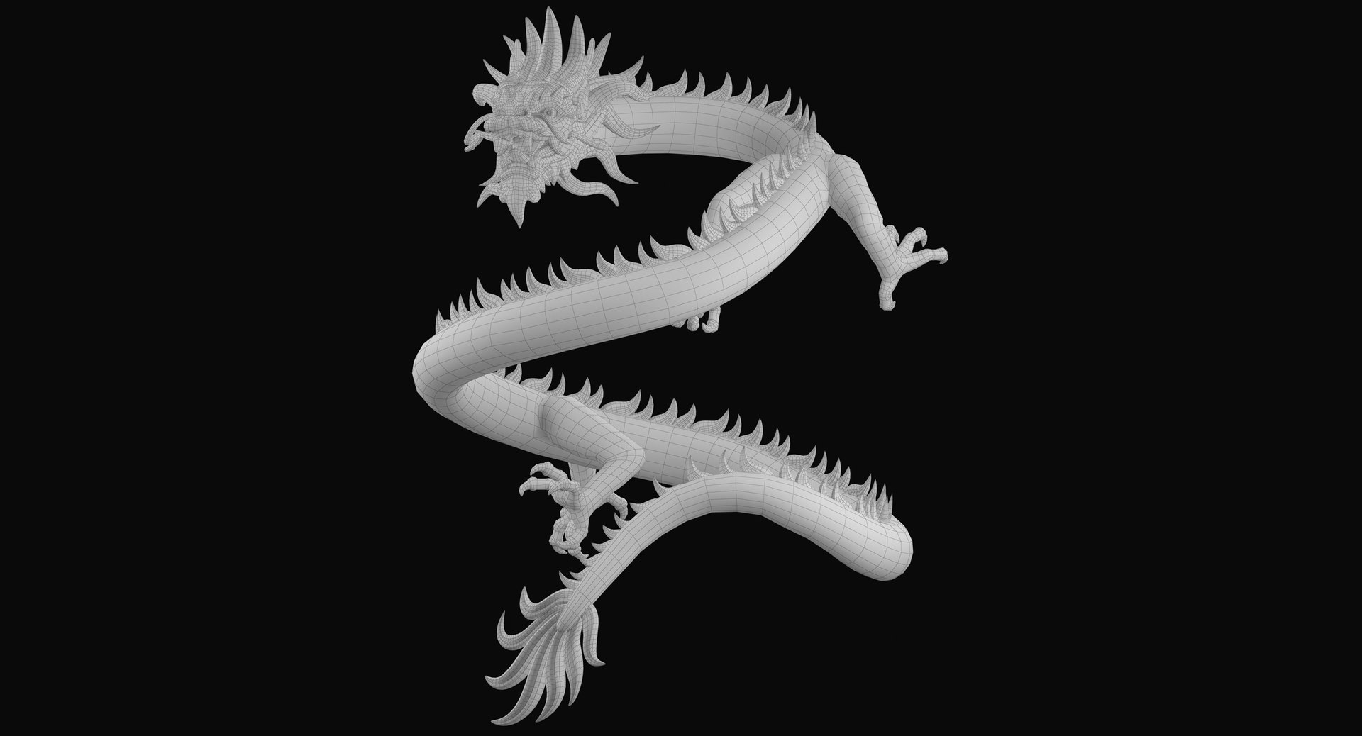 3D chinese dragon rig model - TurboSquid 1244871